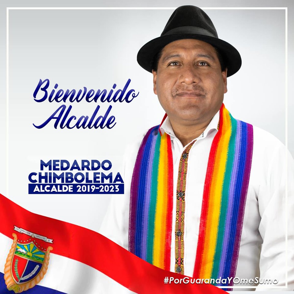 alcalde medardo chimbolema bienvenida – Guaranda