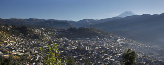 Guaranda, vista aérea - Guaranda