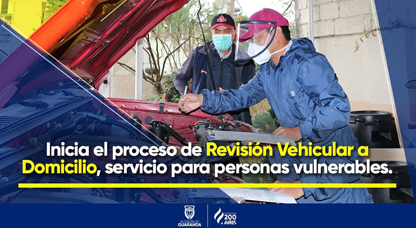 SERVICIO A DOMICILIO DE REVISIÓN TÉCNICA VEHICULAR SE REALIZA EN GUARANDA - Guaranda